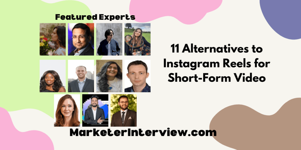 11 Alternatives To Instagram Reels For Short-Form Video | Marketer ...
