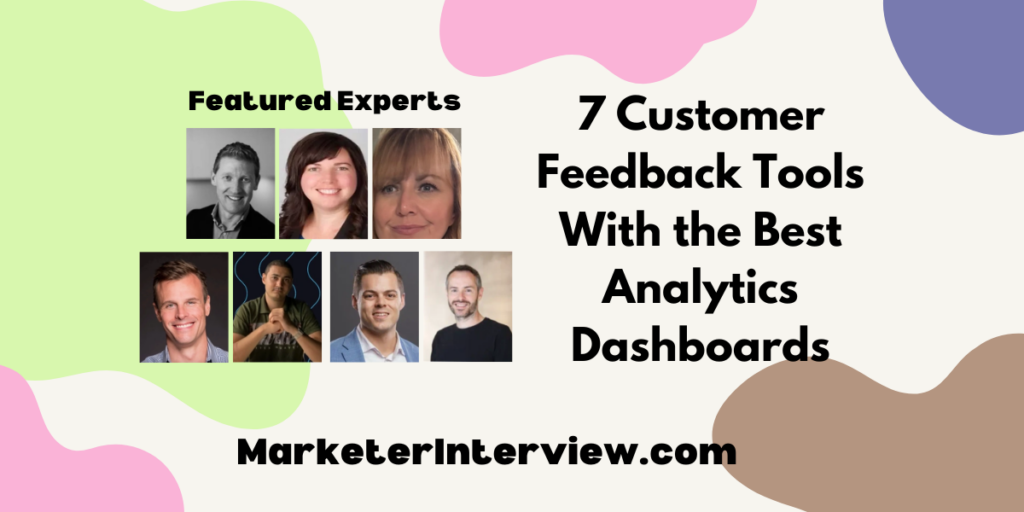 7 Customer Feedback Tools With The Best Analytics Dashboards | Marketer ...