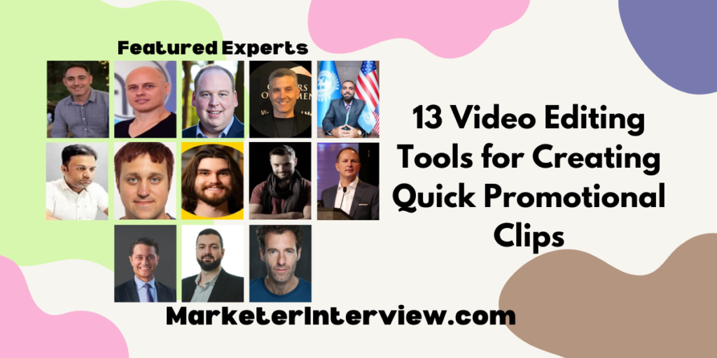 13 Video Editing Tools For Creating Quick Promotional Clips | Marketer ...
