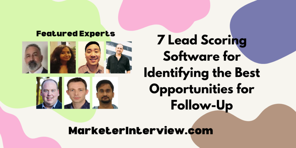 7 Lead Scoring Software For Identifying The Best Opportunities For ...